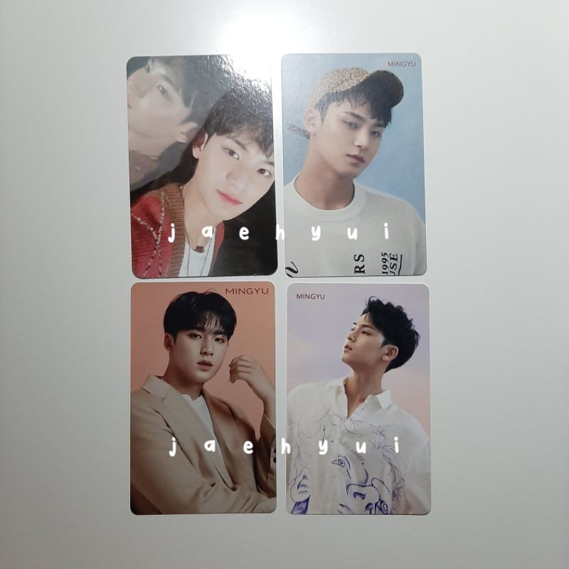 Jual PC Mingyu henggare set ver an ode begin ver the poet ver HMV happy ...