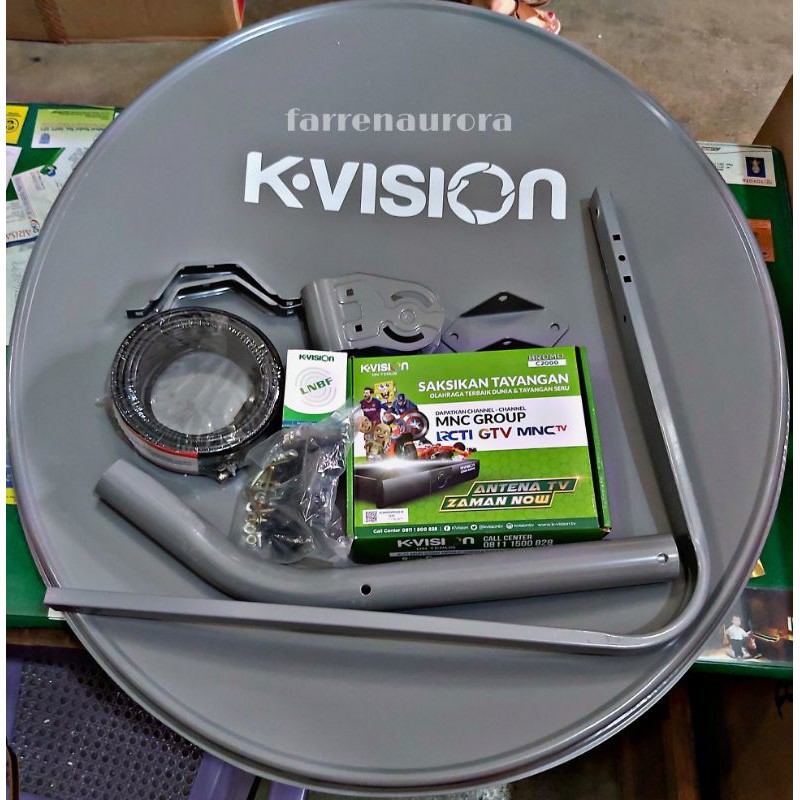 Jual PAKET PARABOLA MINI K VISION MMP 75CM | PAKET DIGITAL K VISION ...