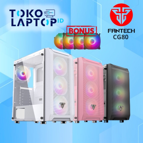 Jual Fantech CG80 Aero Tempered Gaming Case For Computer | Shopee Indonesia