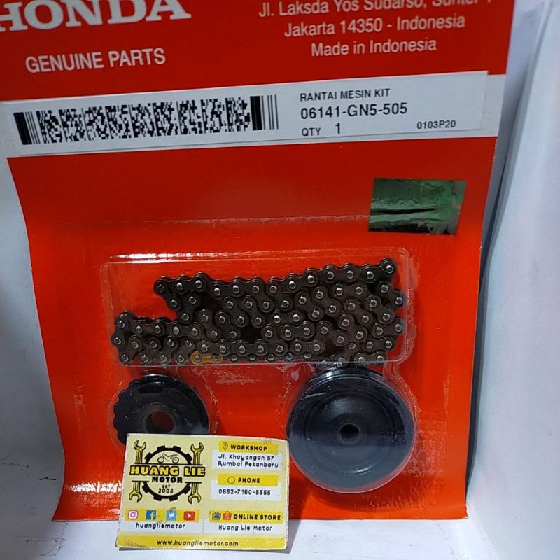 Jual temeng kit rantai keteng set grand/Supra asli | Shopee Indonesia