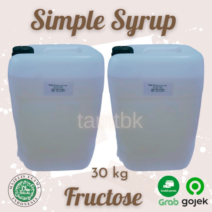 Jual Fruktosa / Gula Cair / Simple Syrup 30Kg (Gojek/Grab Only ...