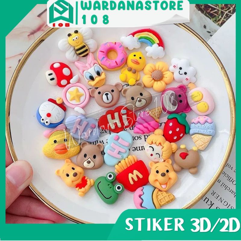 Jual STIKER BOTOL MINUM 3D // STIKER HP AESTHETIC 3D / STICKER ...