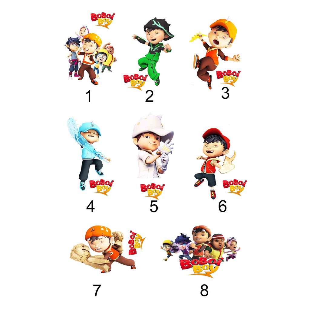 Jual Sticker Graftac cutting BOBOIBOY galaxy 1 Size 30 cm | Shopee ...