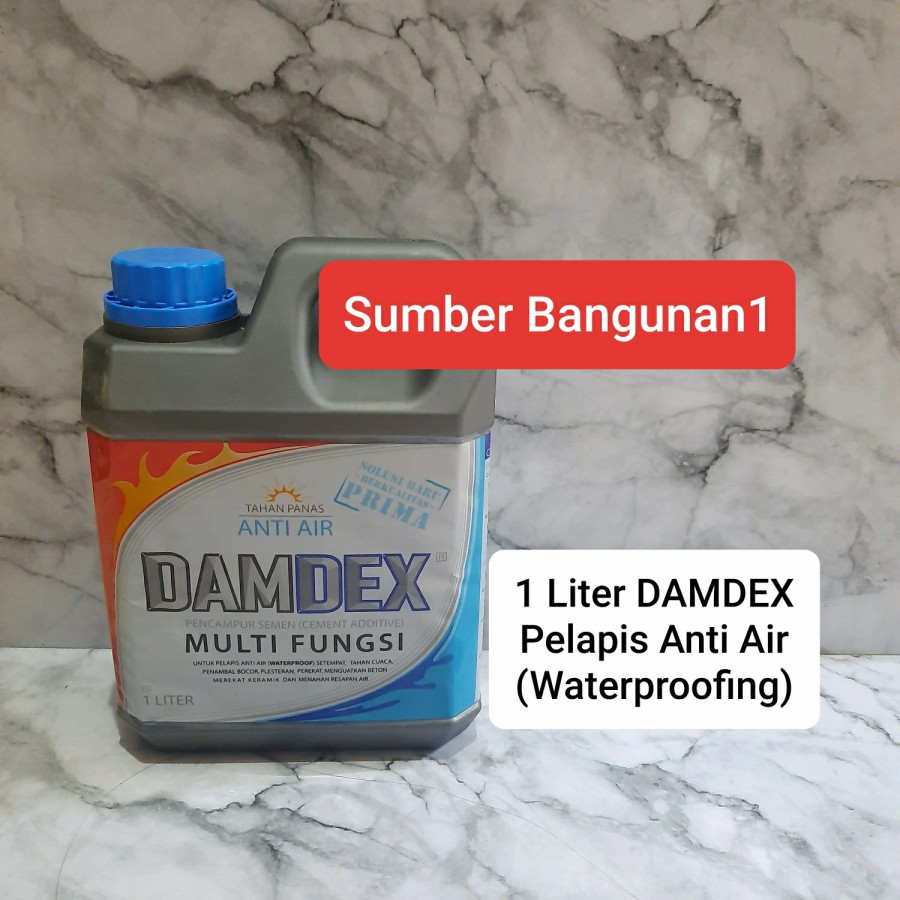Jual DAMDEX Pelapis anti air bocor 1kg waterproofing campuran semen ...