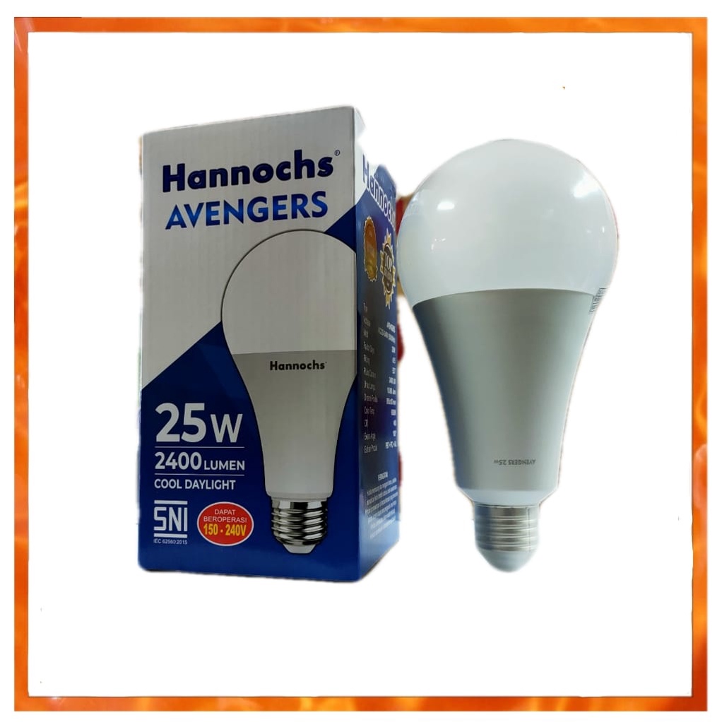 Jual Hannochs Avengers 25W Cool Daylight Garansi 1 tahun | Shopee Indonesia