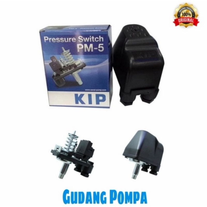 Jual Otomatis Pompa Air JetPump PM-5 PM5 PM 5 / Pressure Switch KIP ...