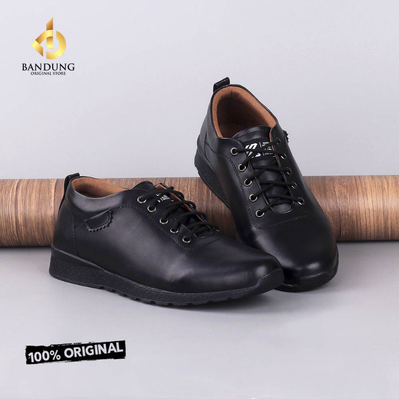 Jual ORIGINAL - Oxford FULL Black Hitam Terbaru | Sepatu Semi Formal Pria Pantofel Putih Kulit ...