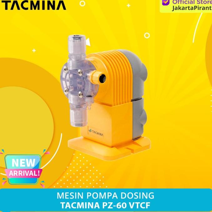 Jual Mesin Pompa Kimia Selenoid Metering Dosing Pump Tacmina PZ-60 VTCF ada terus | Shopee Indonesia