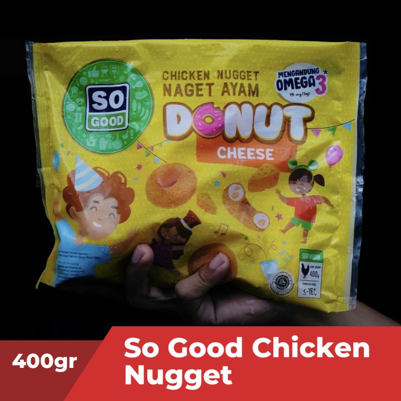 Jual Nugget Ayam Donut Cheese SO GOOD [400g] | Shopee Indonesia