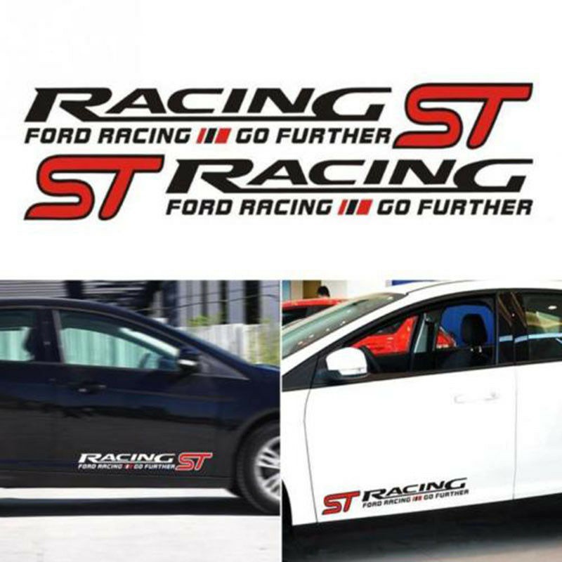 Jual Stiker Mobil ST RACING - Car Sticker | Shopee Indonesia