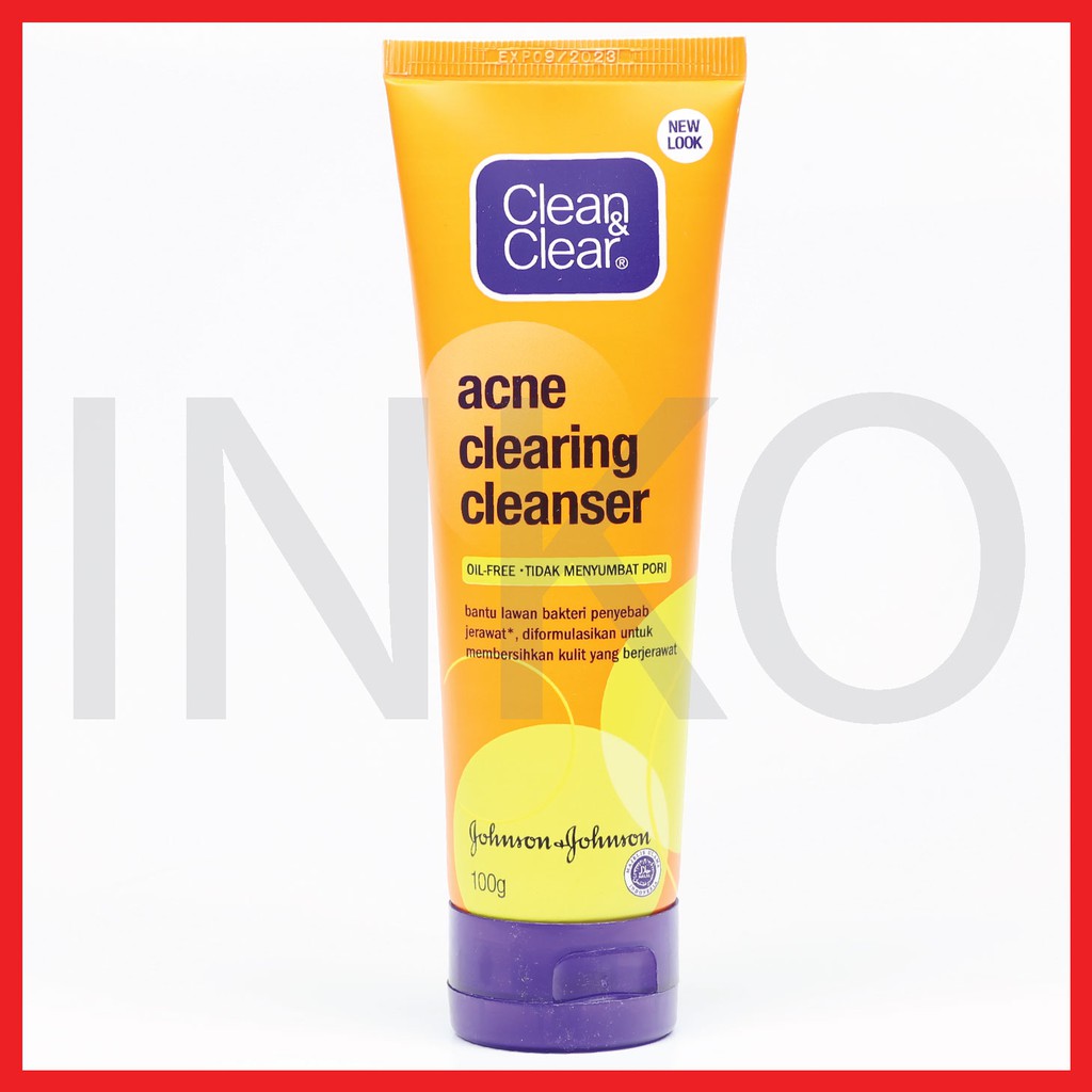 Jual CLEAN & CLEAR ACTIVE CLEAR ACNE CLEARING CLEANSER ANTI JERAWAT ...