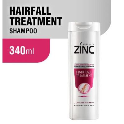 Jual Zinc Merah Anti-Dandruff Shampoo Hair Fall Treatment 340ml 340 ml ...