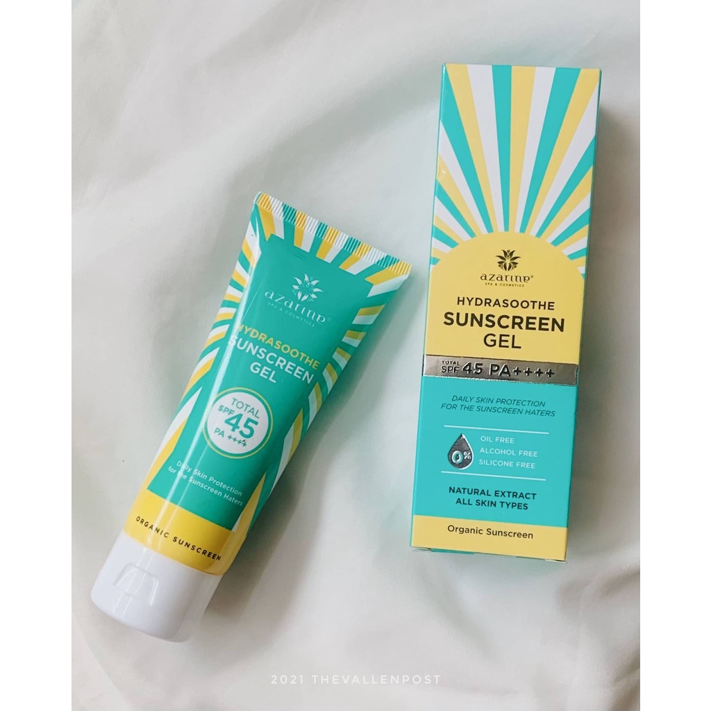 Jual Azarine Sunscreen Gel SPF 45 PA++++ (50ml) | Shopee Indonesia