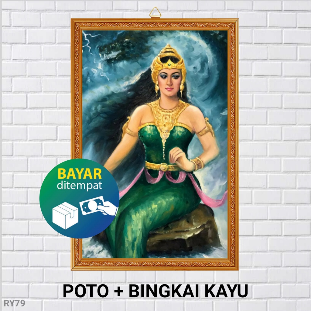Jual POSTER POTO BINGKAI NYAI RORO KIDUL PANTAI SELATAN | Shopee Indonesia