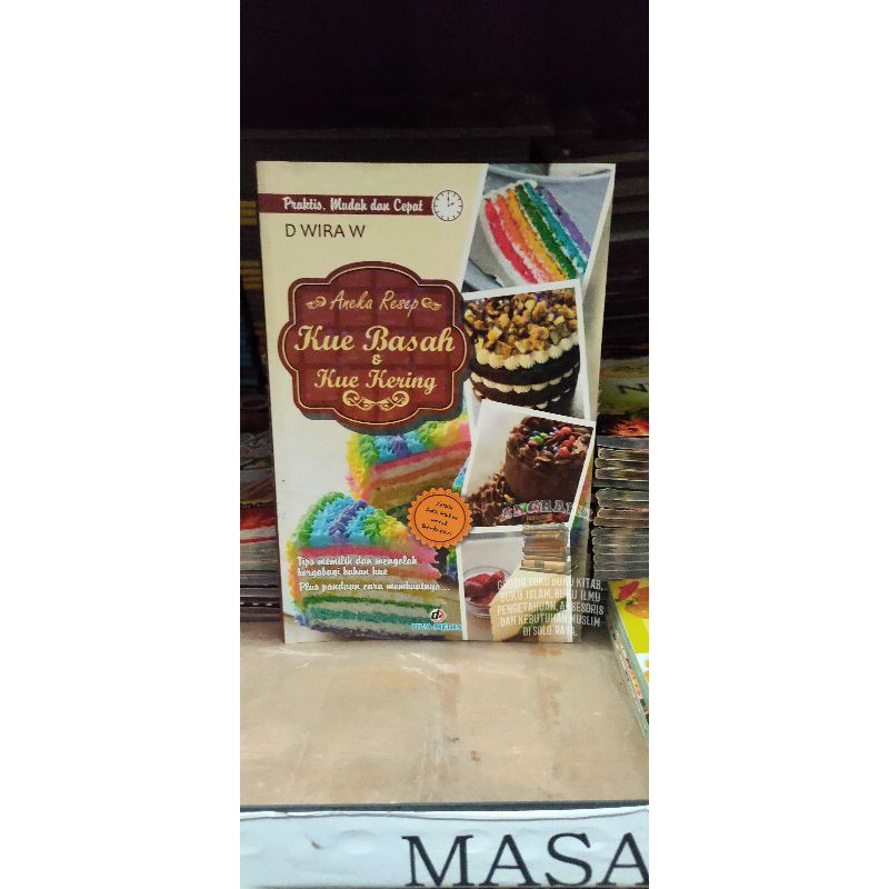 Jual Buku Aneka Resep Kue Basah & Kue Kering Lengkap / Buku Kumpulan ... Jual Buku Aneka Resep Kue Basah & Kue Kering Lengkap / Buku Kumpulan ...