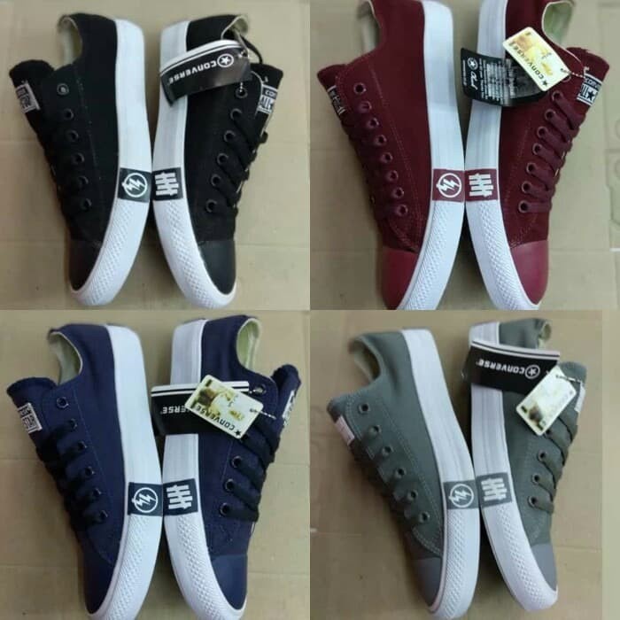 Jual Ds201Al Sepatu Converse All Star Petir Warna Abu Sw2Sw0Fpo ...