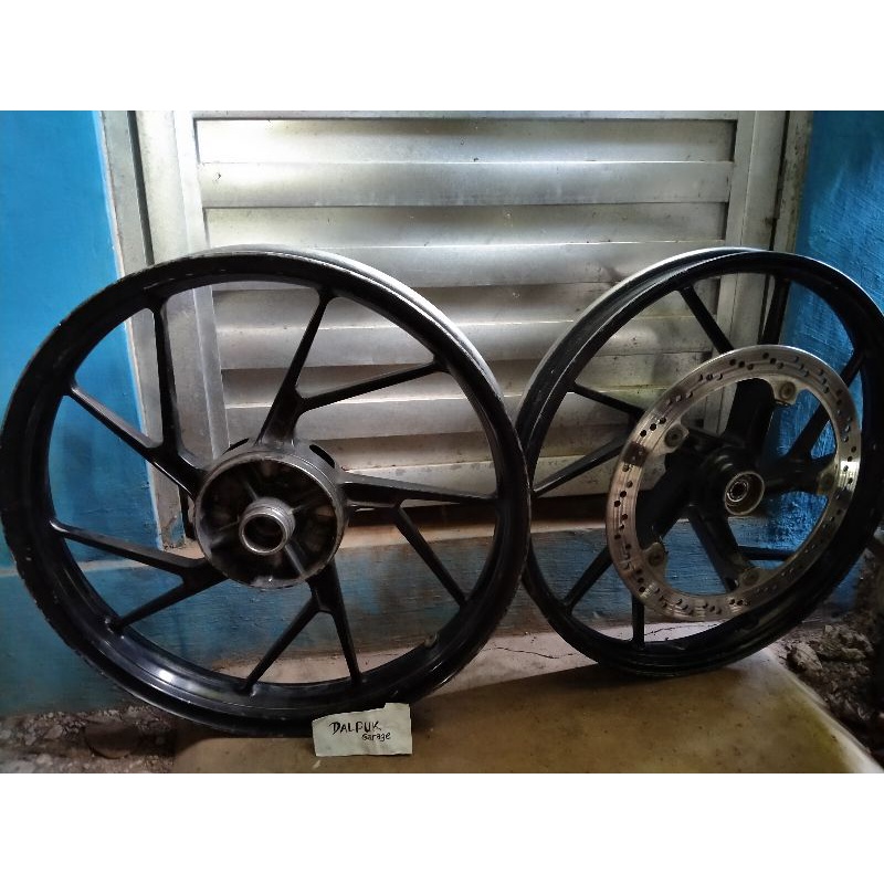 Jual Velg satria fu original set piringan depan belakang | Shopee Indonesia