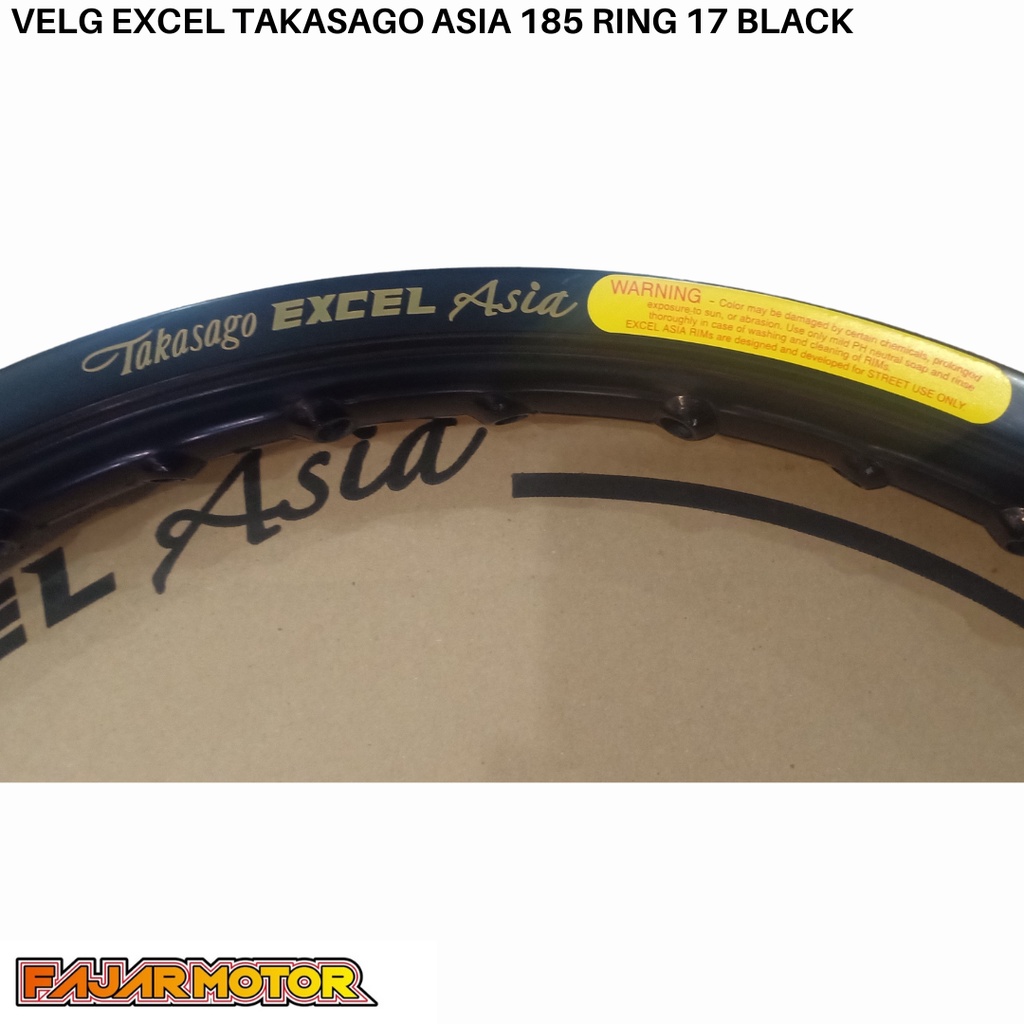 Jual VELG EXCEL TAKASAGO ASIA W SHAPE 185 RING 17 | Shopee Indonesia