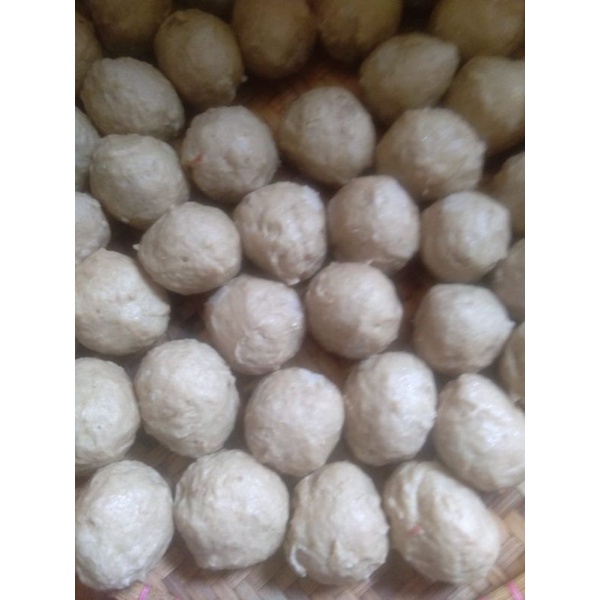 Jual Bakso Kecil Isi 50 butir Gratis Bumbu Kuah | Shopee Indonesia