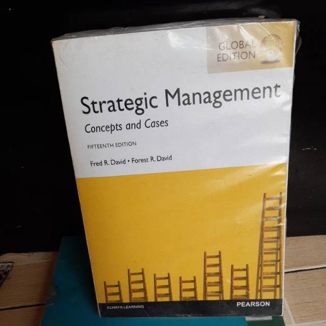 Jual STRATEGIC MANAGEMENT 15 Edition Fred David | Shopee Indonesia