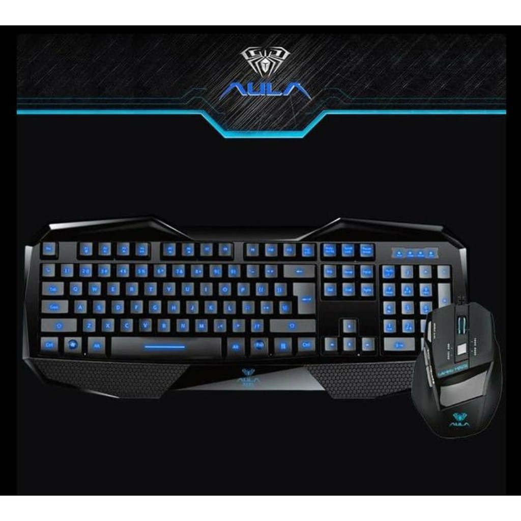 Jual Aula GAming Keyboard SI 859+928 Combo Killing The Soul | Shopee ...