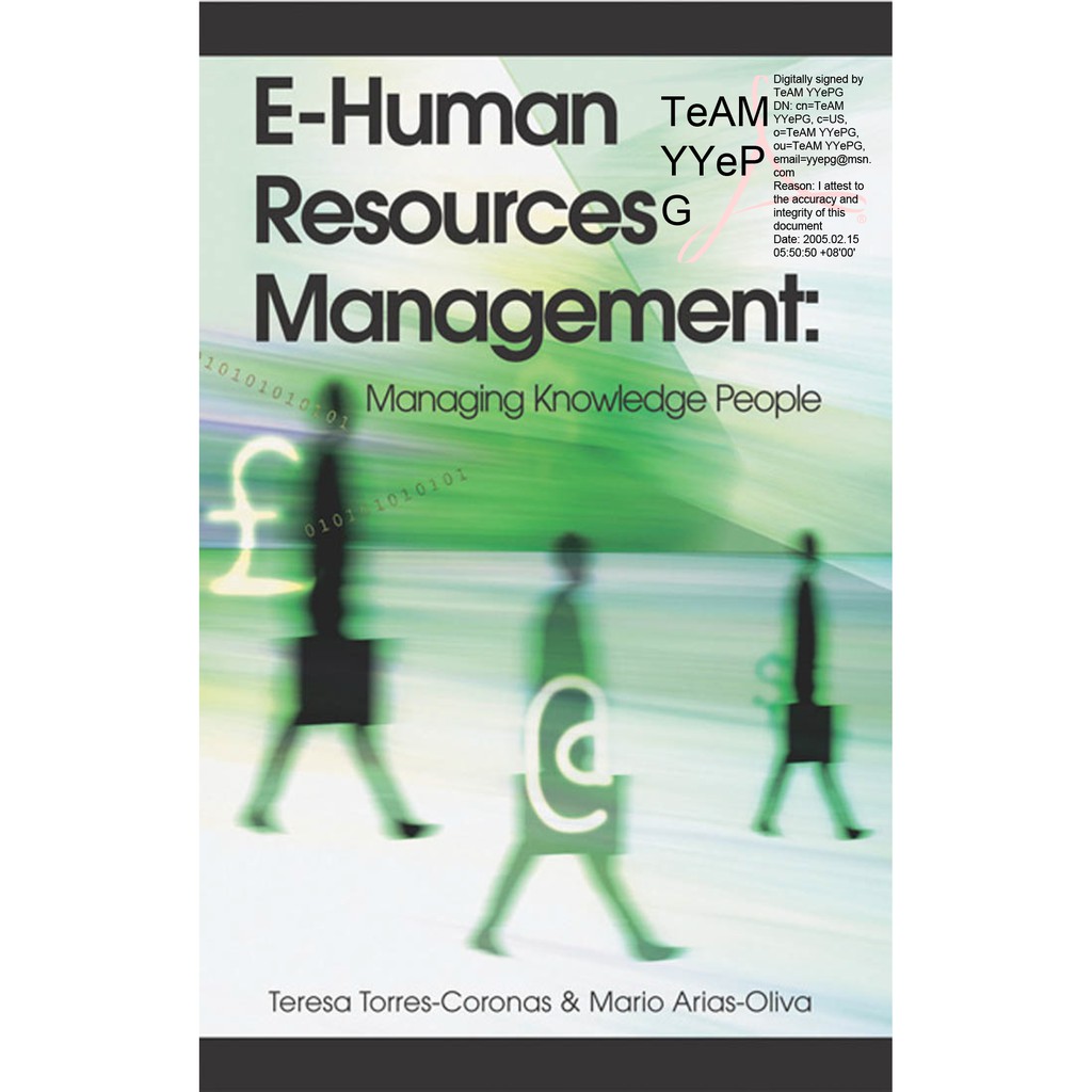 Jual E Human Resources Management Managing Knowledge People | Shopee ...