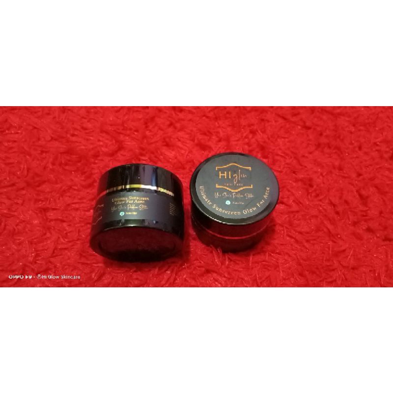 Jual Sunscreen Glow For acne Hi Glow | Shopee Indonesia