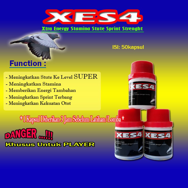 Jual XES 4 - BARON SUPLEMEN MERPATI LOMBA KHUSUS MERPATI PLAYER | Shopee Indonesia