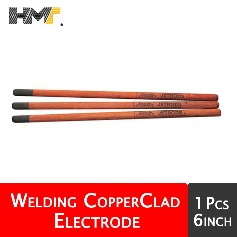 Jual Welding Copperclad Electrode Pointed Electrode 6 inch | Shopee ...