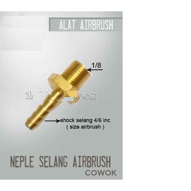 Jual Neple Selang Pipa Airbrush Cowok Napel Naple Sambungan Alat ... Jual Neple Selang Pipa Airbrush Cowok Napel Naple Sambungan Alat ...