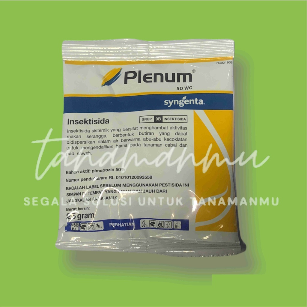 Jual PLENUM 50 WG 25 GRAM INSEKTISIDA PESTISIDA PENGUSIR HAMA SERANGGA ...
