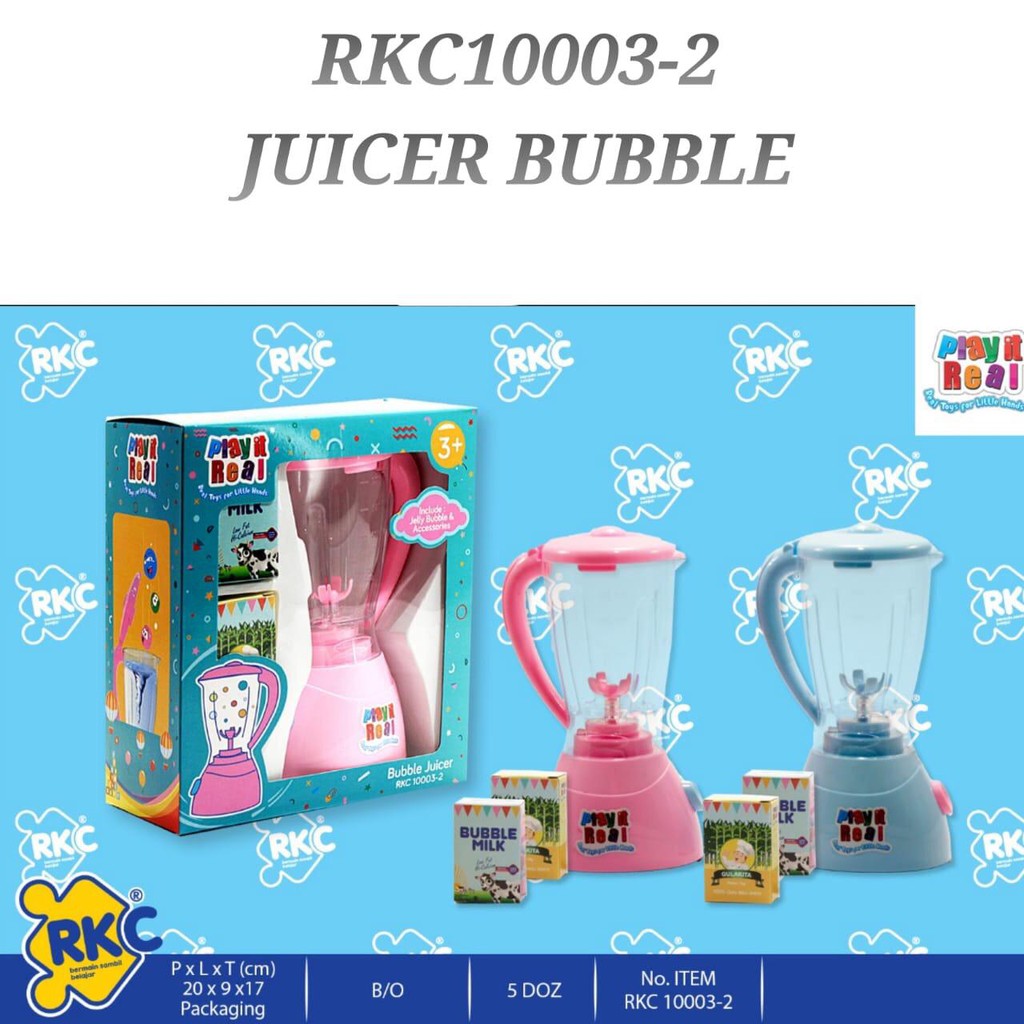 Jual Mainan Hobby Anak Cewek Blender RKC 10003-2 Juice Lampu Nyala ...