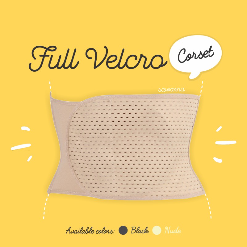 Jual CLEARANCE SALE !! | Full Velcro postpartum Corset - korset setelah ...