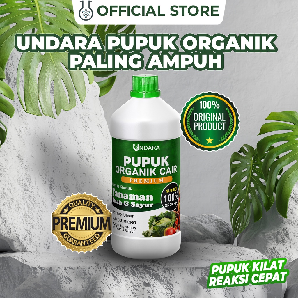 Jual Pupuk Organik Cair POC UNDARA Aquascape Meningkatkan Nutrisi Tanaman Buah dan Sayur seperti ...