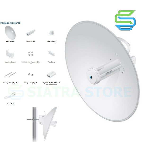 Jual Ubiquiti PBE 5AC Gen2 PowerBeam 5Ghz AC Gen2 25dBi | Shopee Indonesia