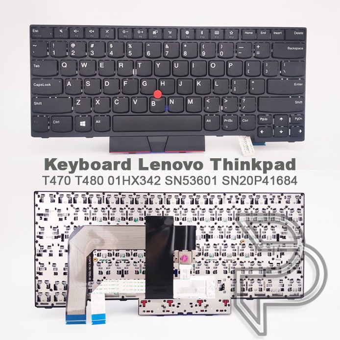 Jual Keyboard Laptop Thinkpad T470 T480 A475 A485 T No Backlight ...