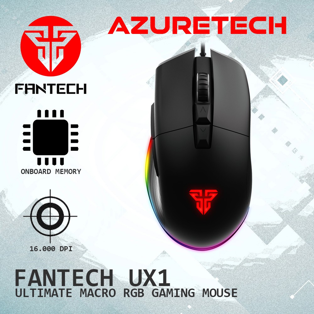 Jual Fantech UX1 / UX-1 HERO Ultimate Gaming Mouse Garansi Resmi ...