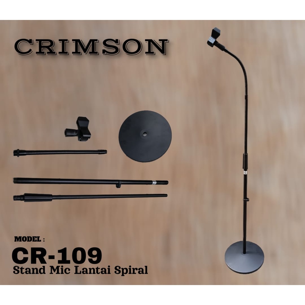 Jual STAND MIC CRIMSON CR 109 STANDING MICROPHONE CRIMSON CR109 ...