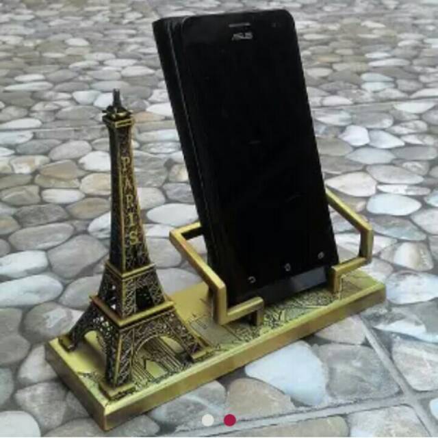 Jual Stand HP Miniatur Menara Eiffel, Dudukan HP, Smartphone Stand ...