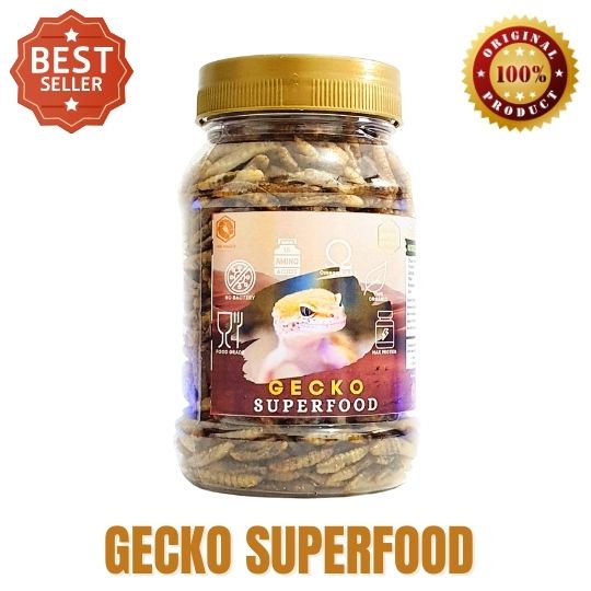 Jual Gecko Reptil Snack Food Premium Pakan High Protein 50gr | Shopee ...