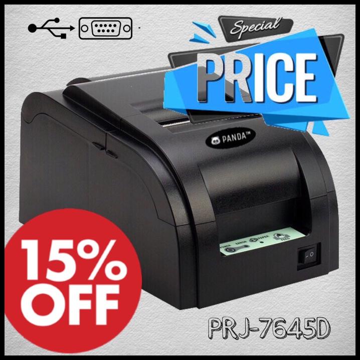 Jual Printer Kasir Dotmatrix 76Mm Panda Prj-7645D (Usb+Serial) | Shopee Indonesia
