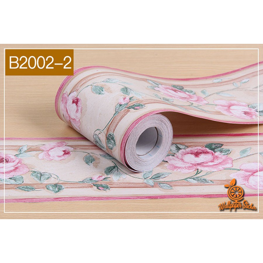 Jual Wallpaper Border List wallpaper pembatas 10cm x 10meter motif ...