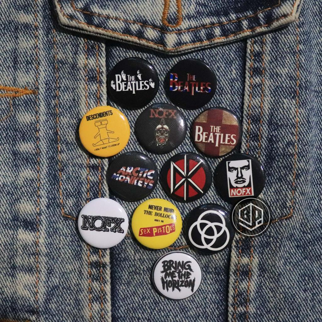 Jual PIN BROS PIN EMBLEM PIN MUSIK AKSESORIS | Shopee Indonesia
