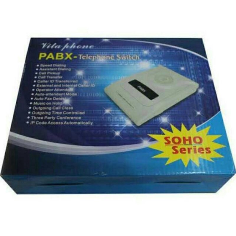 Jual PABX Mini Vitaphone TC 108 ( 1 Line 8 Ext ) | Shopee Indonesia