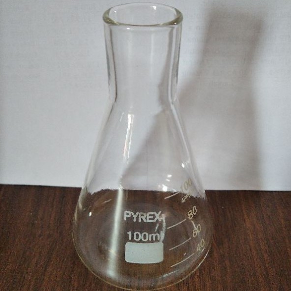 Jual labu erlemeyer pyrex 100 ml | Shopee Indonesia