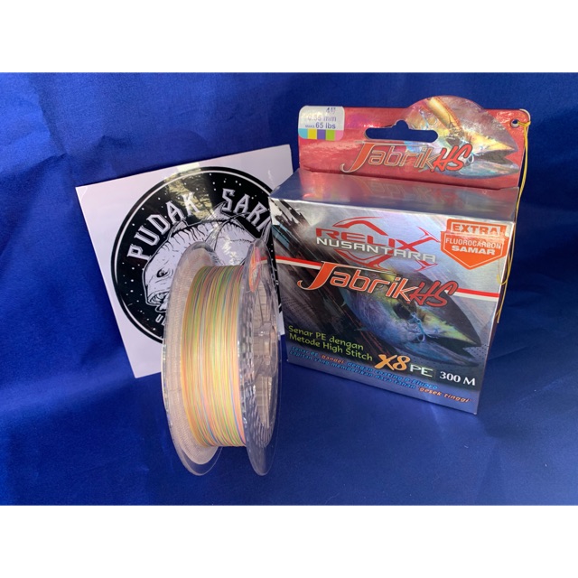 Jual Pe 4 relix nusantara jabrik HS X8 300m | Shopee Indonesia