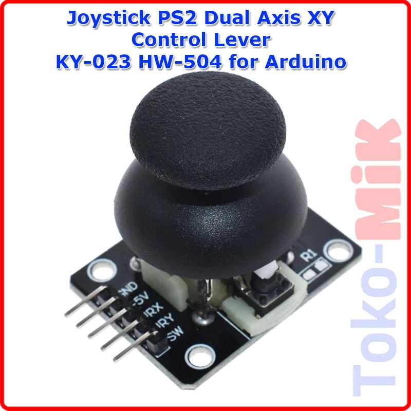 Jual Modul Joystick PS2 Dual Axis XY Control Lever KY-023 HW-504 ...