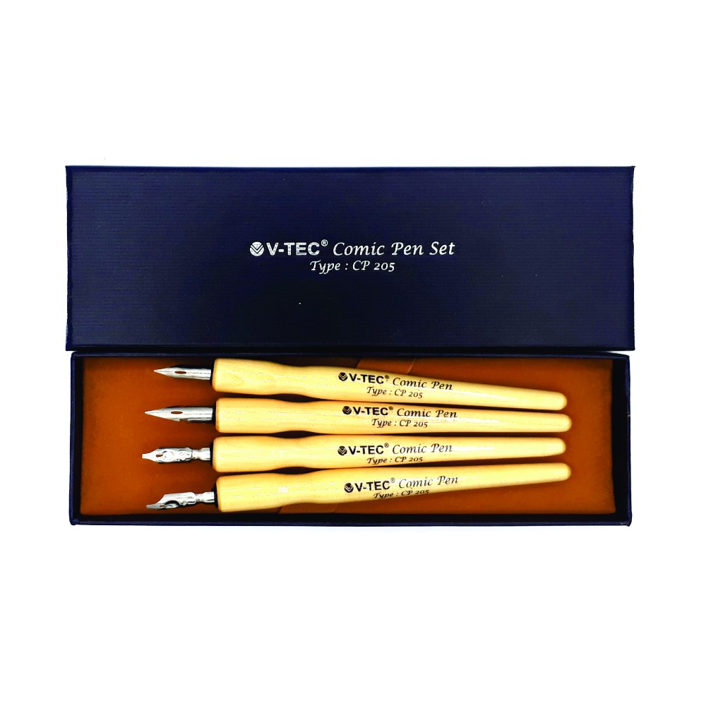 Jual V-TEC COMIC PEN TYPE CP205 (ISI 4PCS) | Shopee Indonesia