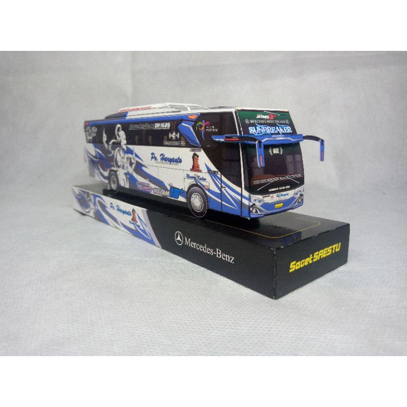 Jual MINIATUR BIS BUS PO. HARYANTO MENARA KUDUS SUNBREAKER PAPERCRAFT ...