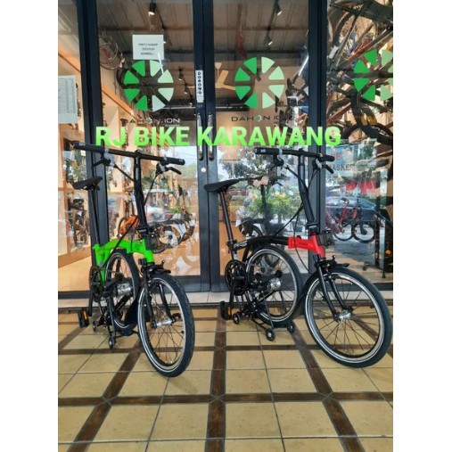 Jual Folding Bike Sepeda Lipat Element PIKES GEN 2 6 speed 16 inch ...